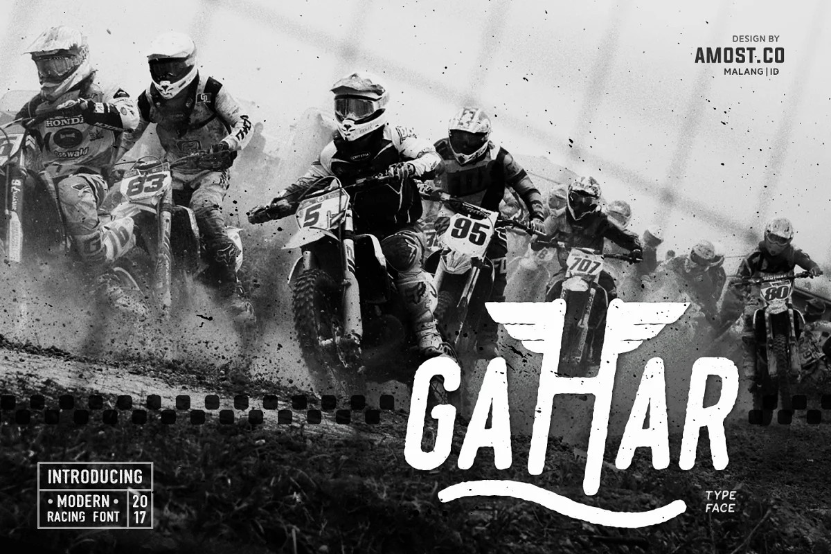 Gahar Font - UpFonts