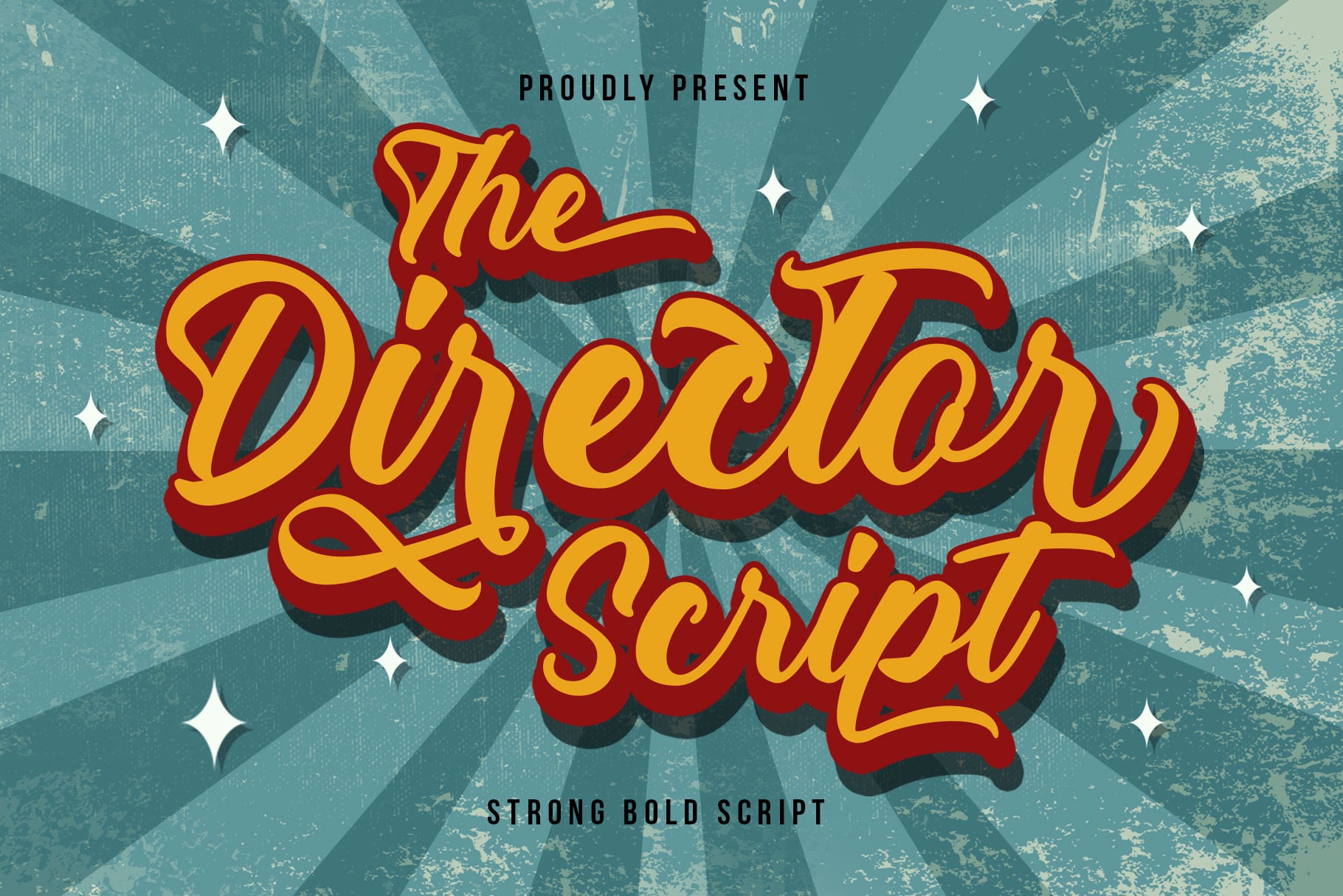 The Director Script Font - UpFonts
