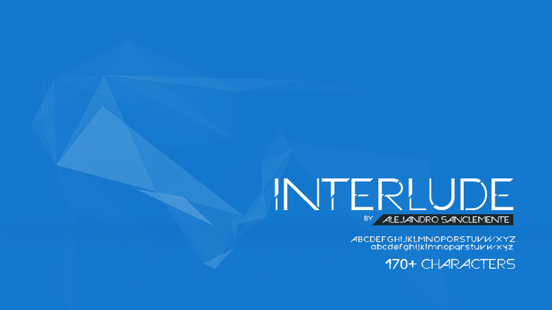 Interlude Font - UpFonts