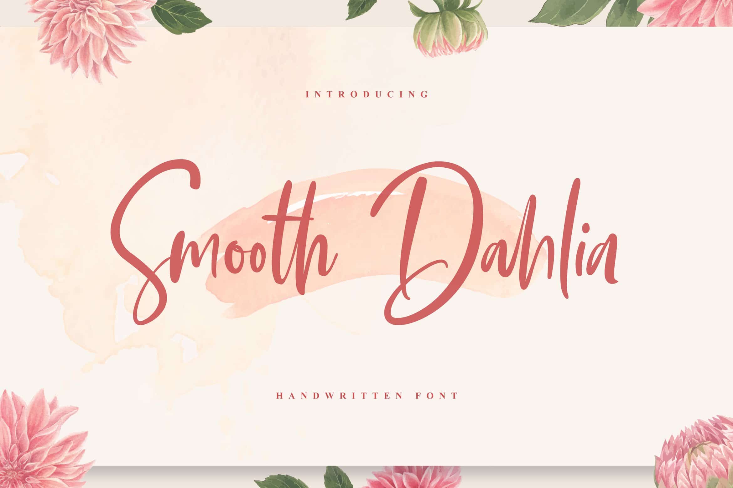 Smooth Dahlia Script Font - UpFonts