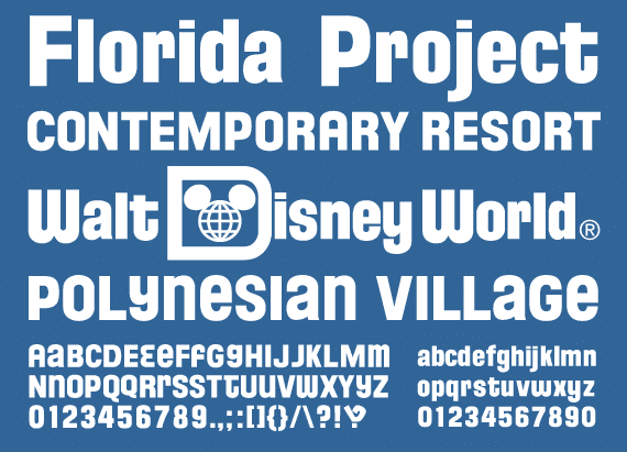 FLORIDA PROJECT Font - UpFonts