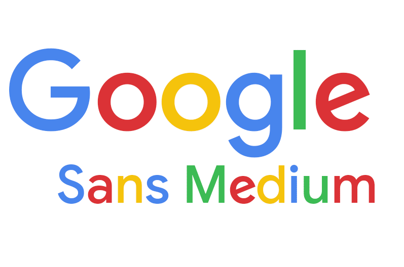Google Sans Medium Font - UpFonts