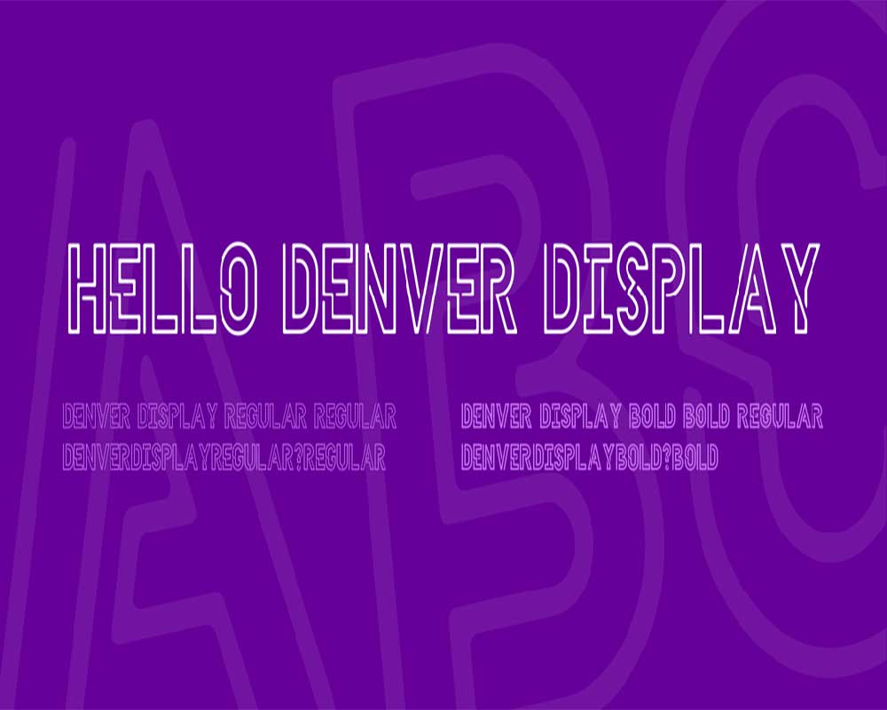 Hello Denver Display Font - UpFonts