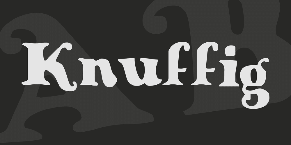 Knuffig Font - UpFonts