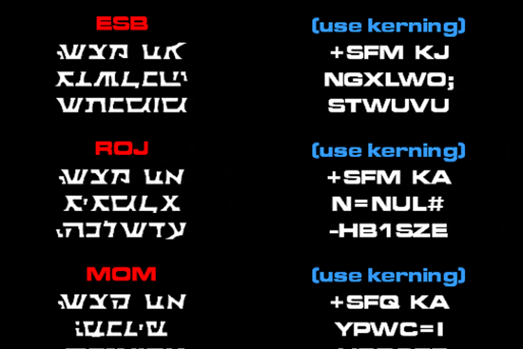 Sith Prophecy Font - UpFonts