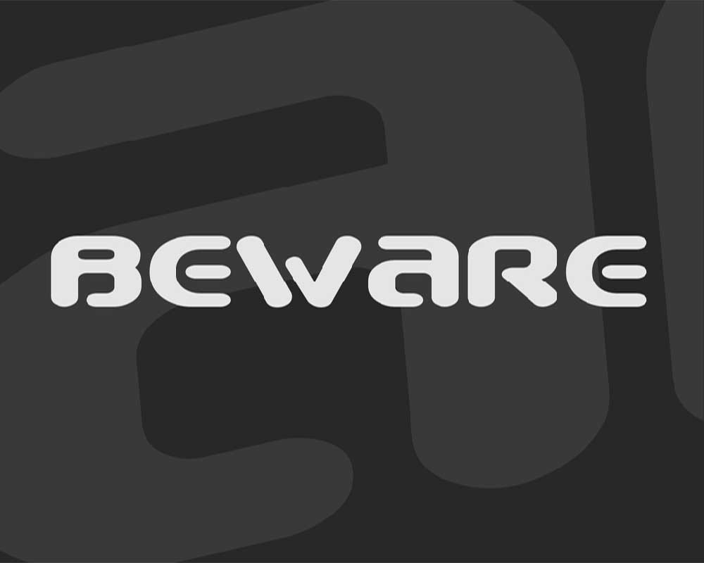 Beware Font - UpFonts