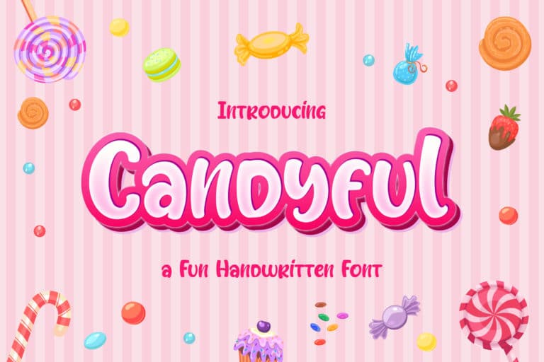 Candyful Font - UpFonts