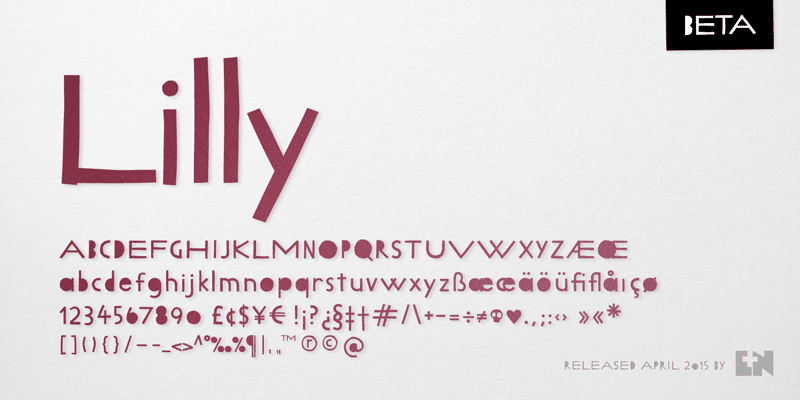 Lilly Font - UpFonts