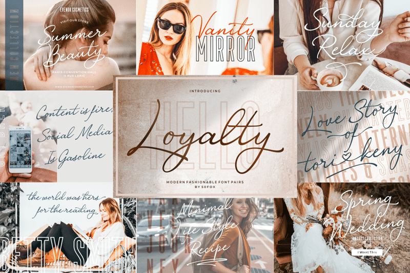 Loyalty Script Font - UpFonts