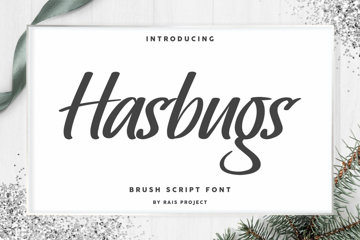 Hasbugs Font - UpFonts