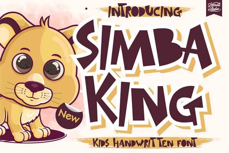 Simba King Font - UpFonts