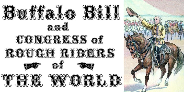 Buffalo Bill Font - UpFonts