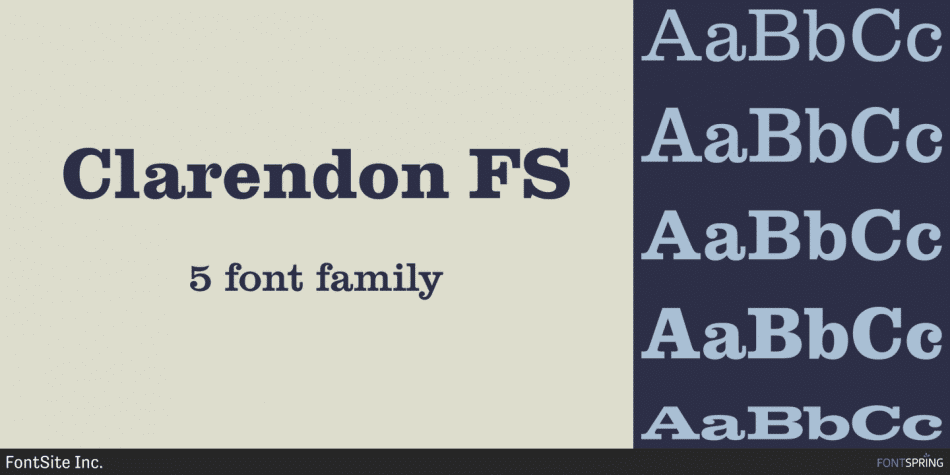Clarendon Font - UpFonts