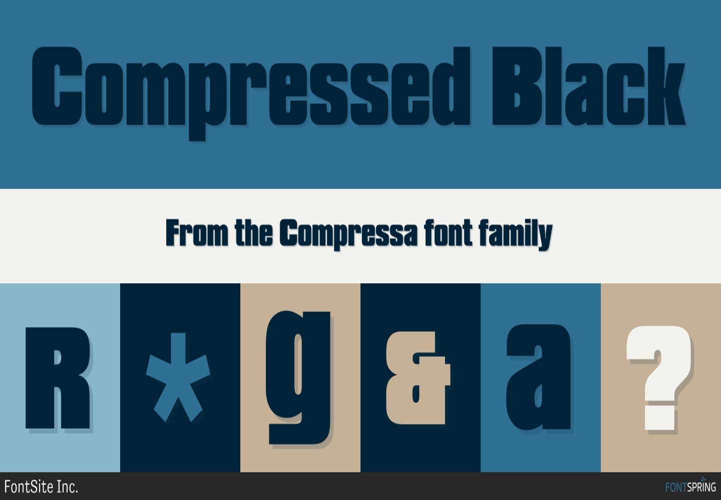Compressa Font - UpFonts