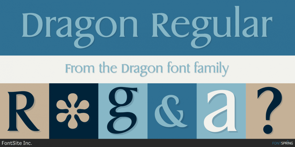 Dragon Font - UpFonts