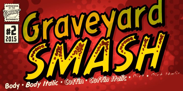 Graveyard Smash Font - UpFonts
