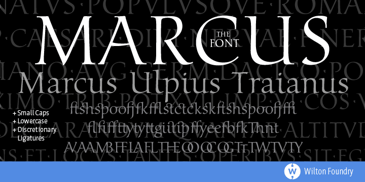 Marcus Font - UpFonts