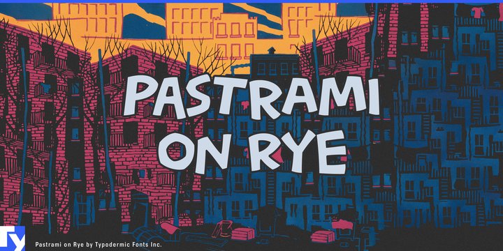 Pastrami on Rye Font - UpFonts