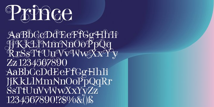 Prince Font - UpFonts