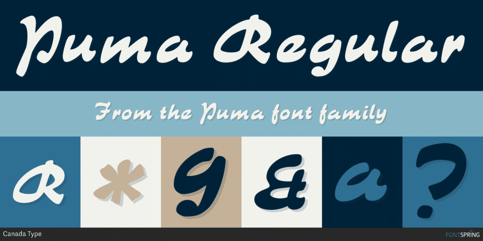 Puma Font - UpFonts