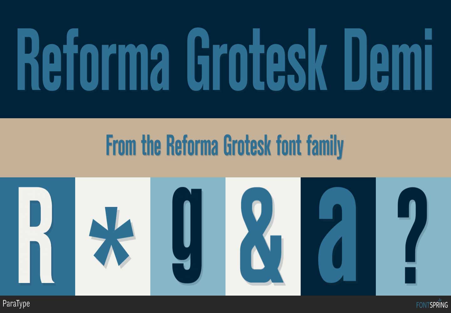 Reforma Grotesk Font - UpFonts