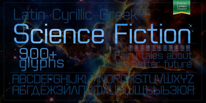 Science Fiction Font - UpFonts