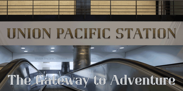 Straight Line Font - UpFonts