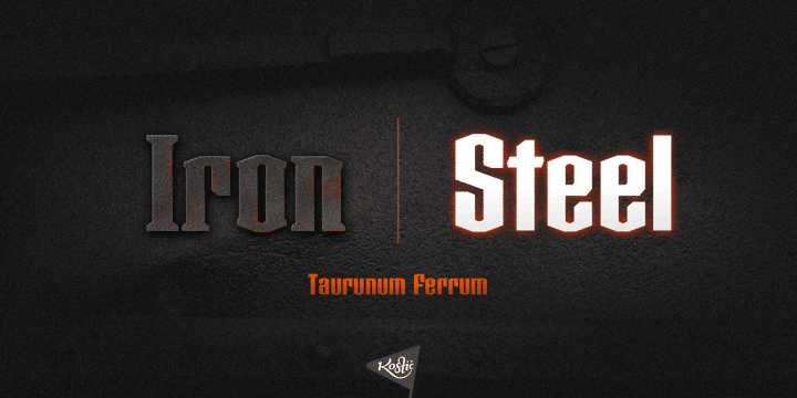 Taurunum Ferrum Font - UpFonts