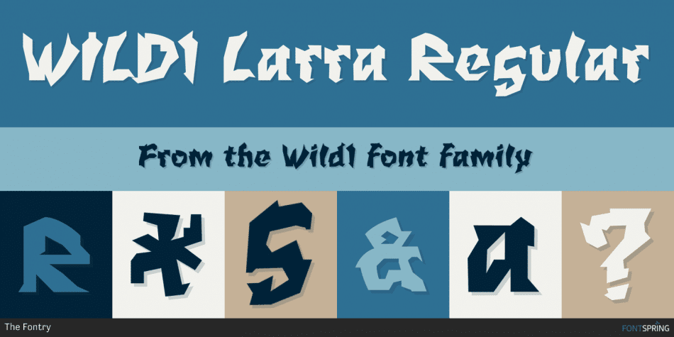 Wild1 Font - UpFonts