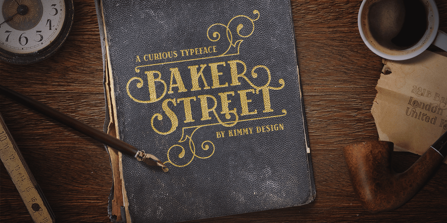 Baker Street Font - UpFonts