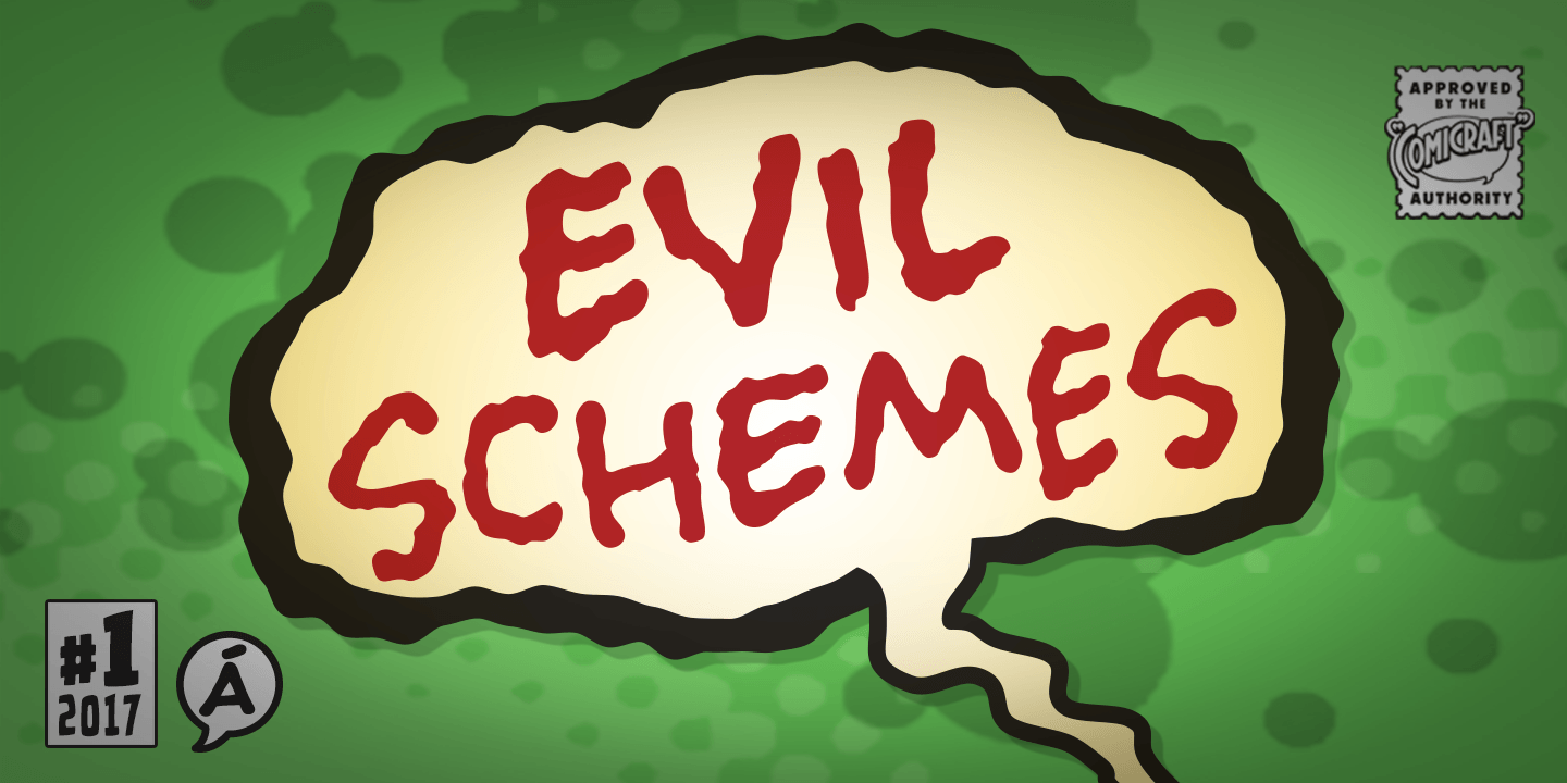 Evil Schemes Font - UpFonts