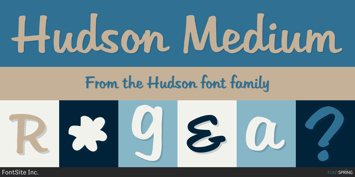 Hudson Font - UpFonts