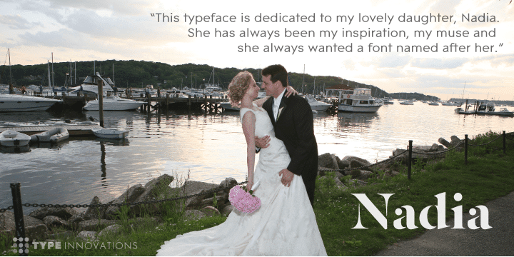Nadia Font - UpFonts