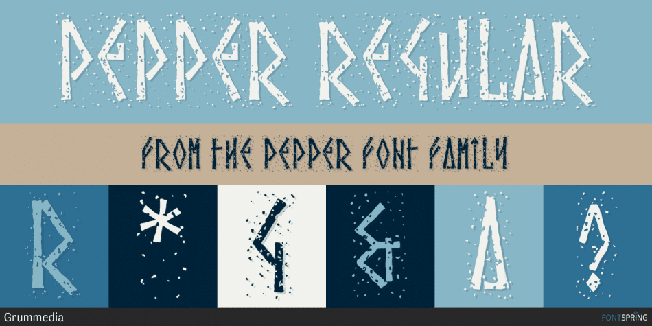 Pepper Font - UpFonts