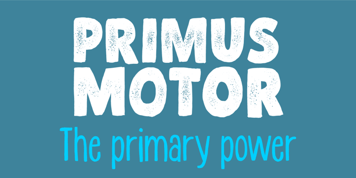 Primus Motor Font - UpFonts