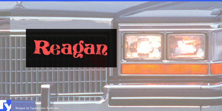 Reagan Font - UpFonts