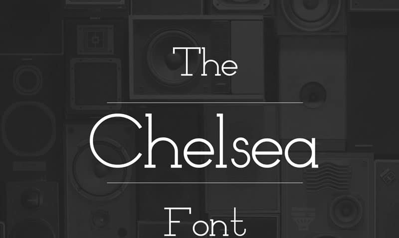 Chelsea Font - UpFonts