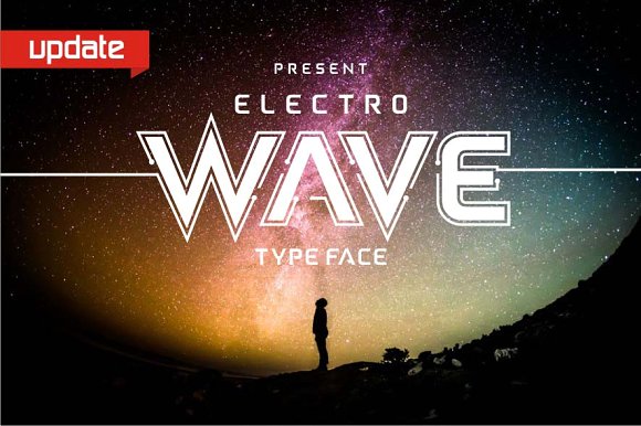 Electro Wave Font - UpFonts