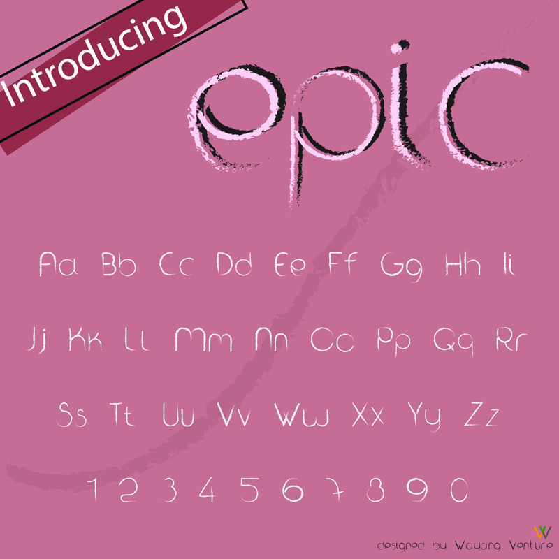 Epic Font - UpFonts