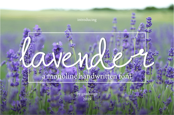 Lavender Font - UpFonts