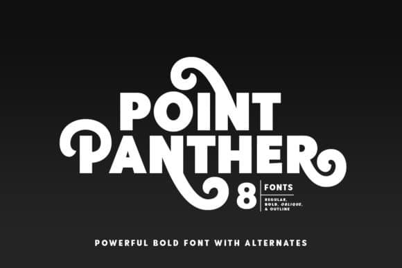 Point Panther Font - UpFonts