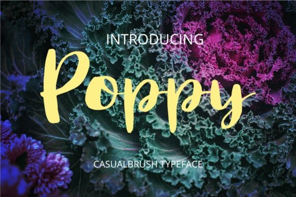 Poppy Font - UpFonts
