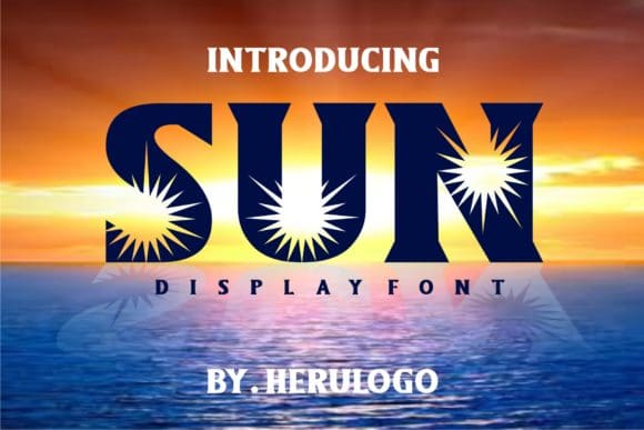 Sun Font - UpFonts