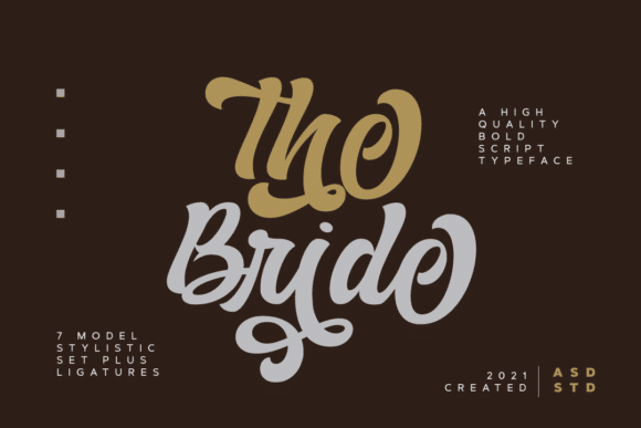 The Bride Font - UpFonts