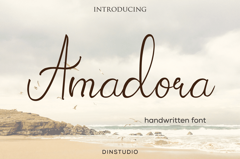 Amadora Font - UpFonts