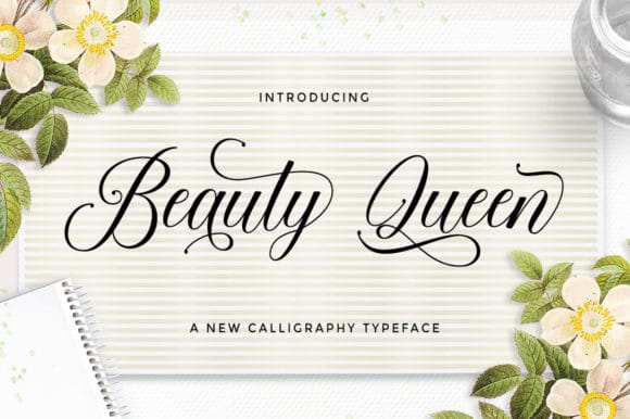 Beauty Queen Script Font - UpFonts