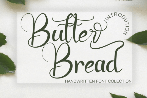 Butter Bread Calligraphy Font - UpFonts