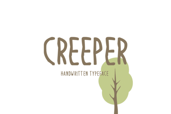 Creeper Font - UpFonts