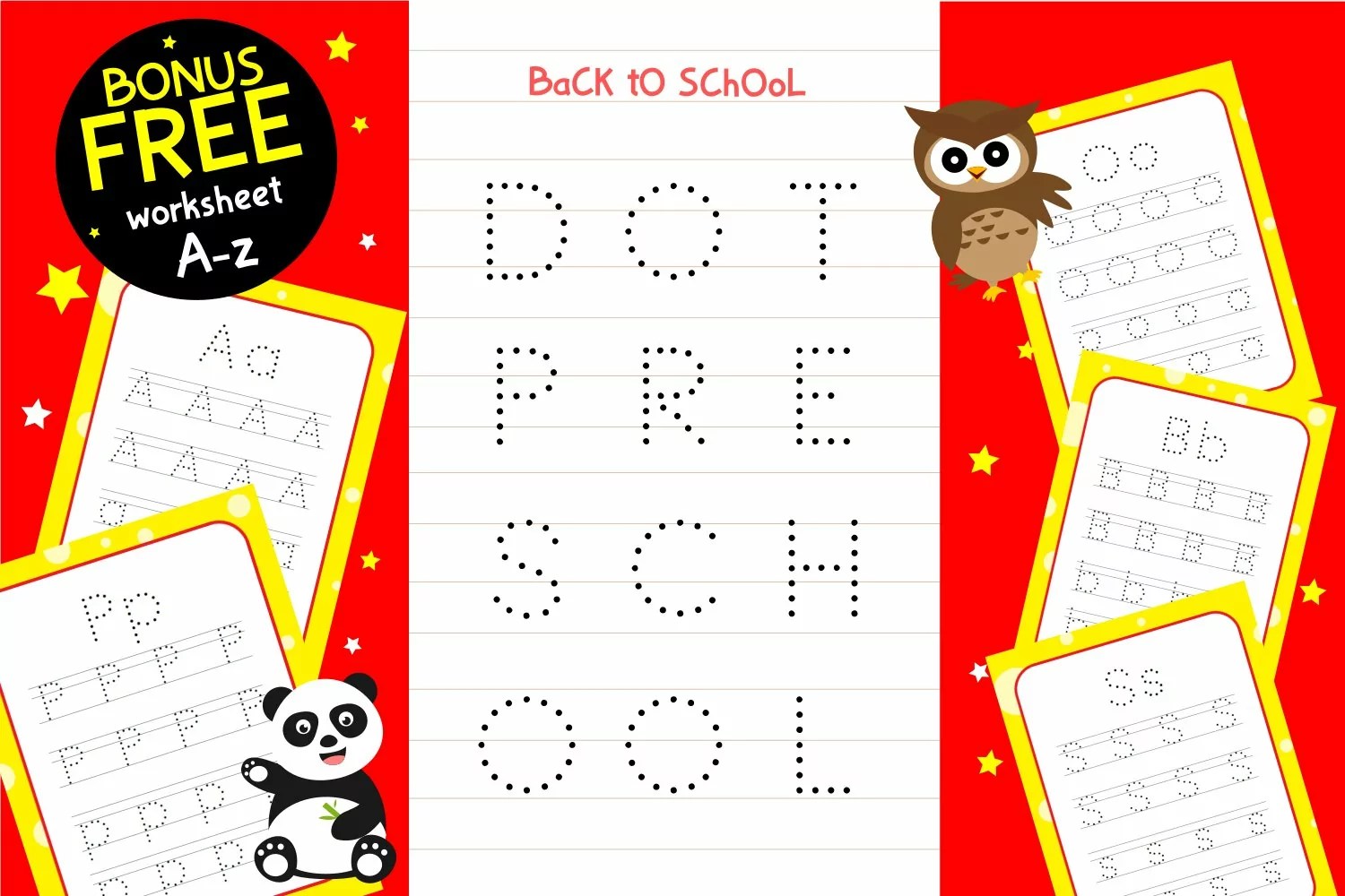 Dot Preschool Font - UpFonts
