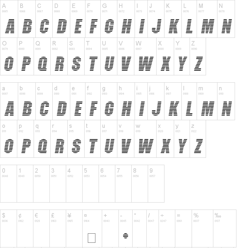 Former Airlines Font - UpFonts